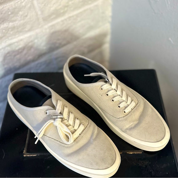 Fear of God | Shoes | Rare Fear Of God 1 Backless Sand Canvas Sneakers ...